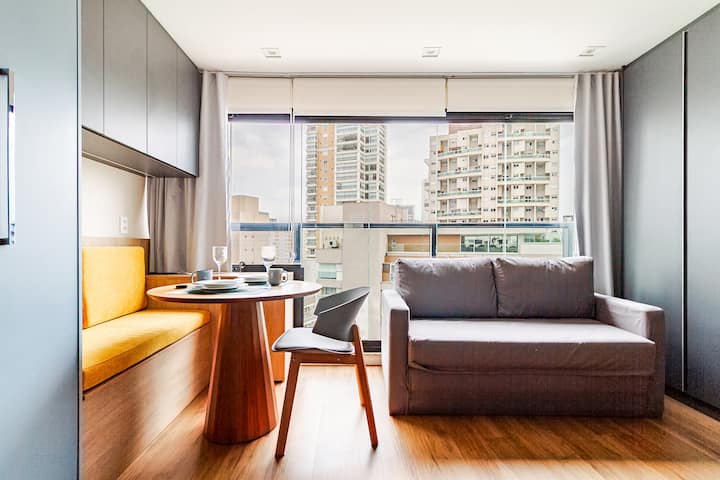 Top Conforto C/ Piscina E Garagem- Pq Ibirapuera - Moema