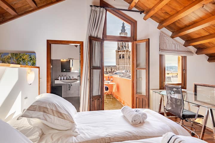 Dúplex En Pleno Centro Con Impresionantes Vistas - Tolède