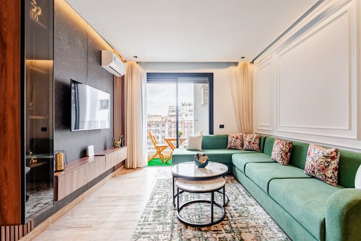 Studio Vert 36 Chic Au Cœur De Casablanca - Casablanca