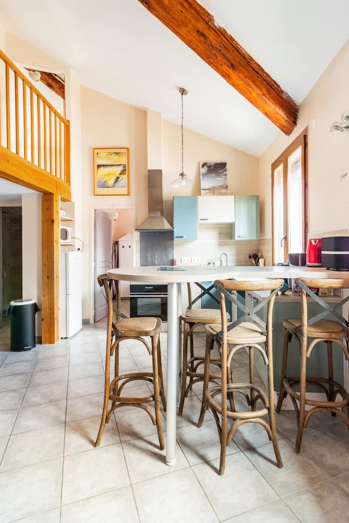 Apt Cosy, Lumineux, Climatisation, Famille Repos - Portiragnes