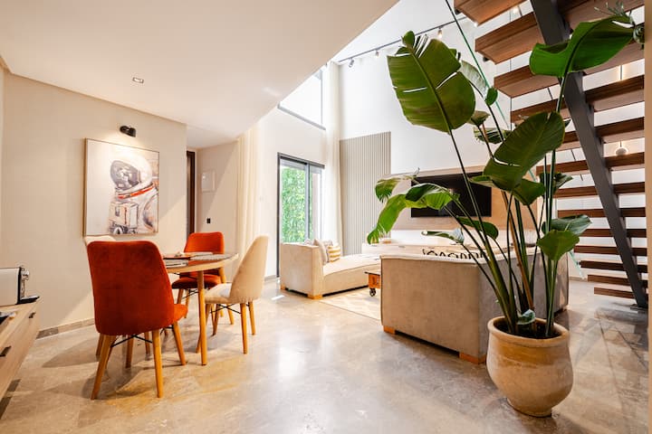 Loft Chic - Terrasse - Superbe Quartier (Gauthier) - Casablanca
