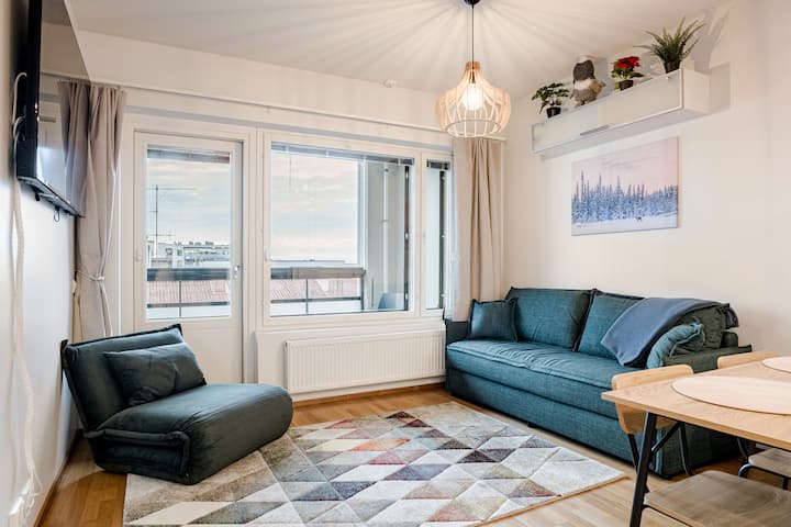 Rovaniemi,centrum Apartm + Sauna - 羅瓦涅米