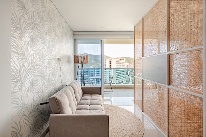 The Pearl Of Santa Marta + Caribbean Sea View - Caribbean