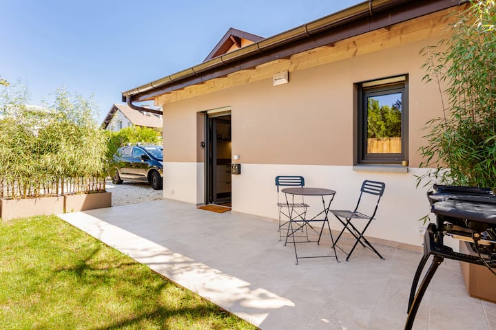 Maisonnette Cosy - Jardin, Parking - Proche Genève - Saint-Julien-en-Genevois