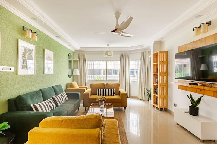 Stayory Residences G06- 3 Bedroom 3 Bath Apartment - Bengaluru