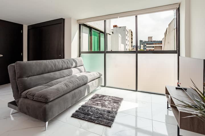 Depa Remodelado. Col. Nápoles. ¡Camina Al Wtc! - Mexico