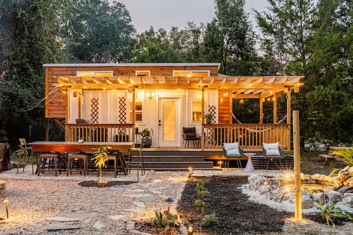 Soluna Zen Tiny Home: Springs, Sauna, Firepit, Ac - Florida