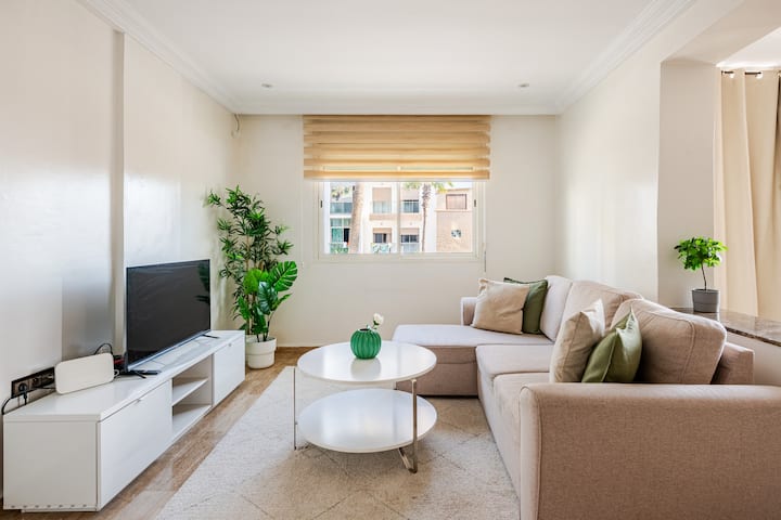 Bright & Central 2 Bedrooms/ Rabat City Center - Rabat