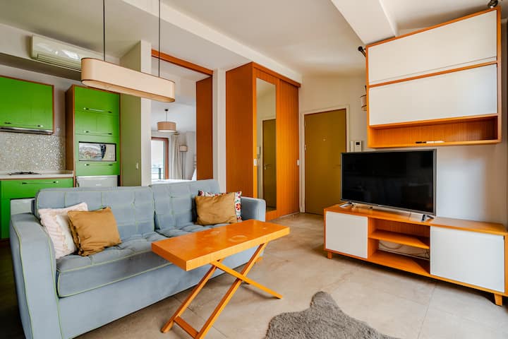 Magnificent Seaview Home Ac&private Terrace&lift - Istanbul