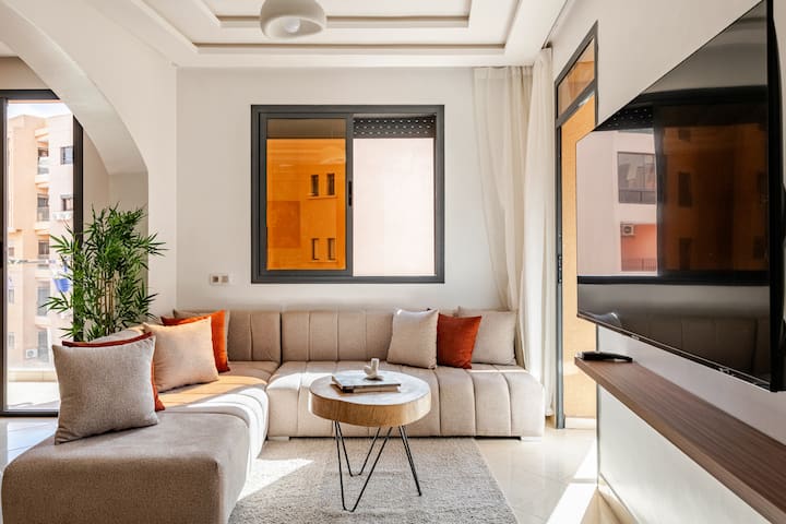 2 Chambres • Netflix • Fibre – Guéliz - Luxe - Marrakech