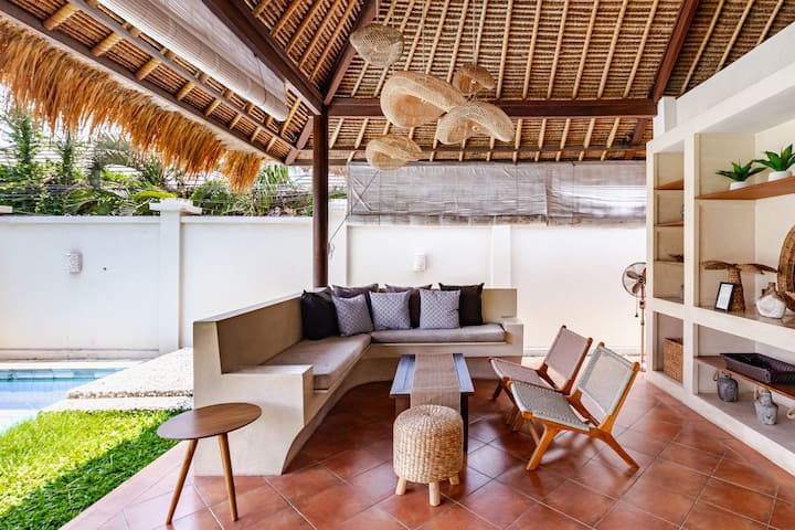 [Prime Location] 2br & 2ba Open Pool Villa 001 - クタ