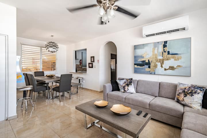 Ecohome5/ Solarnet Zero/queen Beds/laundry/parking - Puerto Rico