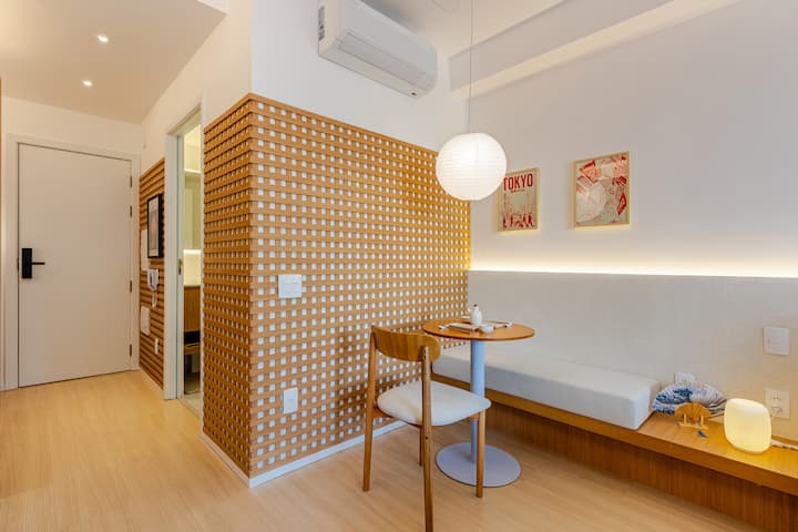 Apê Japonês Com Cinema 2 Min Do Metrô Em Pinheiros - Pinheiros