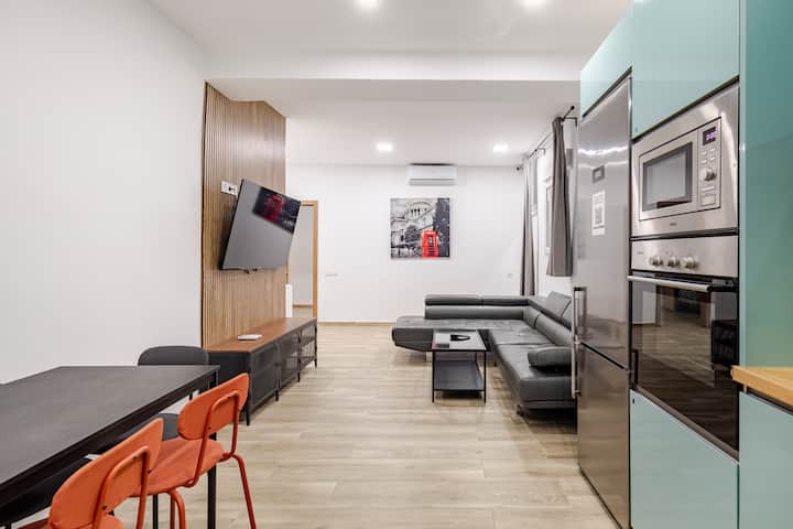 Apto Tranquilo Para 6 · Playa 10 Min · Metro - Cerdanyola del Vallès