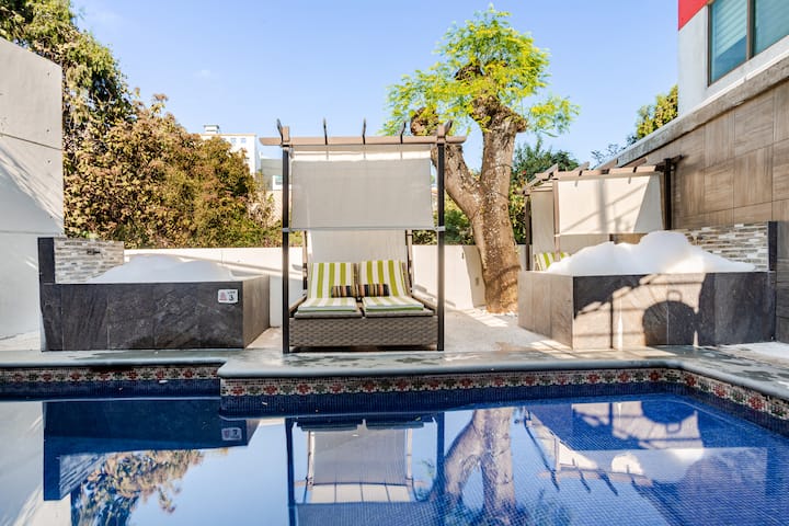 Loft/pool/2 Heated Jacuzzis/terrace/grill - Cuernavaca