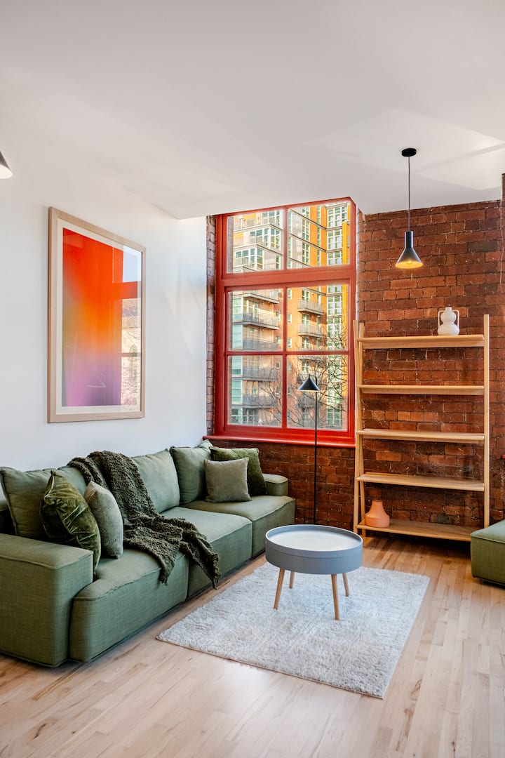 Character Mill Central Apartment + Free Parking - リーズ