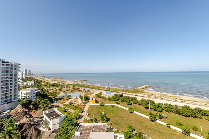 Apto New&nice Ocean View W/aircon And Fan - Cartagena, Colombia