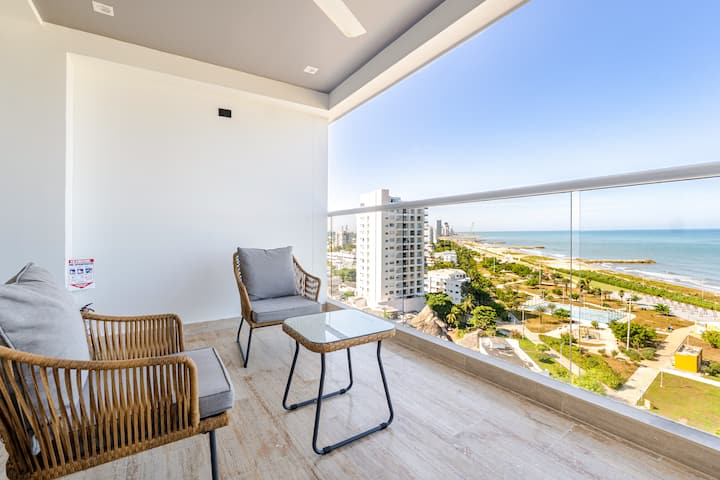 Apto New&nice Ocean View W/aircon And Fan - Cartagena