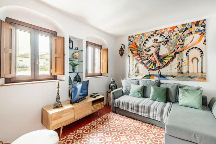 Casa La Capa -Terrazza Da Sogno Nel Cuore Di Vejer - Vejer de la Frontera