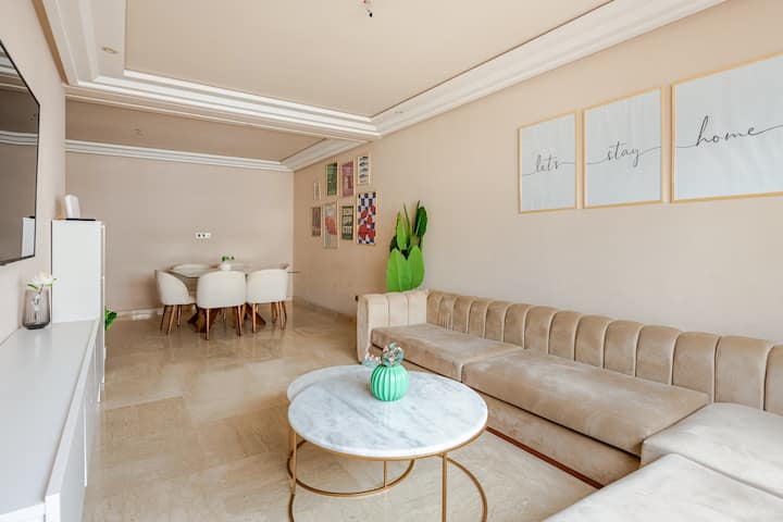 Modern & Spacious 3 Bedrooms/casa City Center - Casablanca