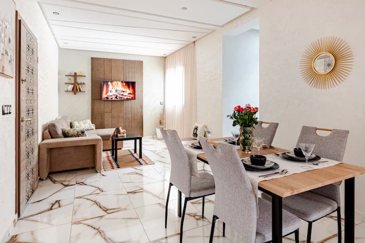 Appartement Confortable & Calme Au Cœur De Salé - Salé