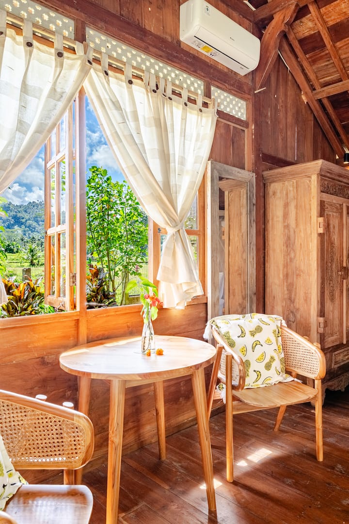 Organic Farm Wooden Bungalow With Pool & Kitchen - Sidemen