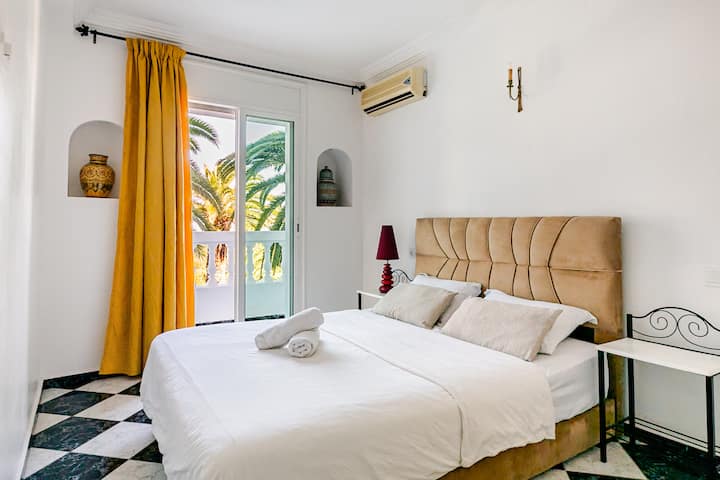 City Center Apt – Ideal Spot, Beach View & Wifi - Marruecos