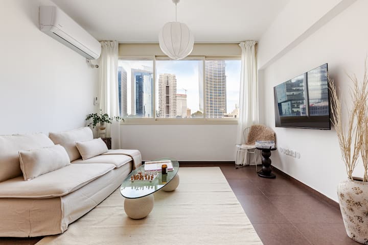 1 Bedroom Apt Central Tlv - Shelter In Building - Tel-Aviv