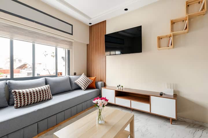 New Apt | Steps To Old City & Beach | Wi-fi & Desk - El Jadida