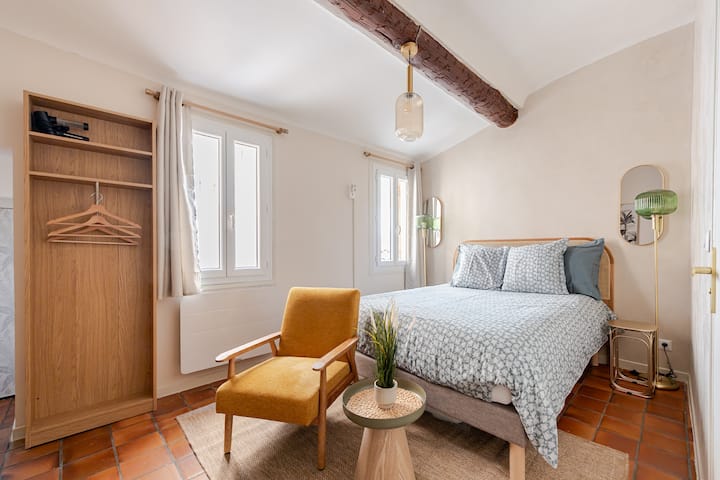 Studio Calme & éLégant à 3 Min Du Cours Mirabeau - Aix-en-Provence
