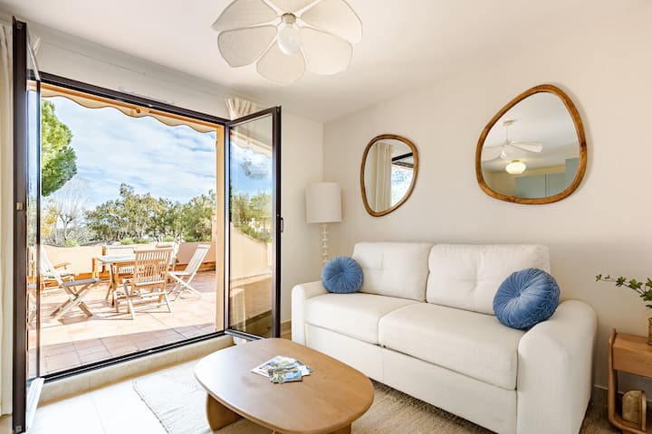 The Nest - Appartement Rooftop - Piscine & Tennis - Valbonne