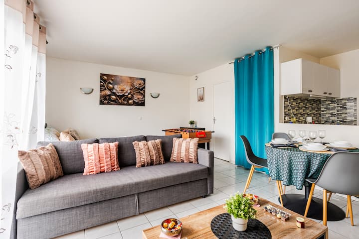 Studio Cosy/ Cdg/ Disney/ Paris/ Parc Expo /Arena - Sevran