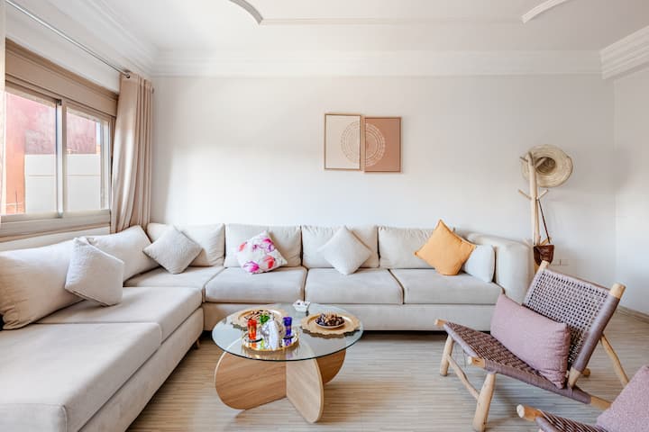 Guéliz, éLégant à 5 Min Des Jardins Majorelle - Marrakech