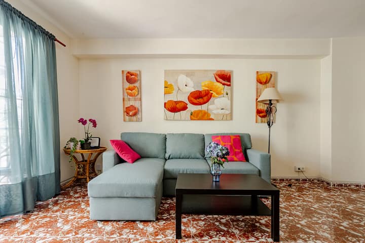 Apartamento Luminoso A 200 M De La Playa. - Cullera