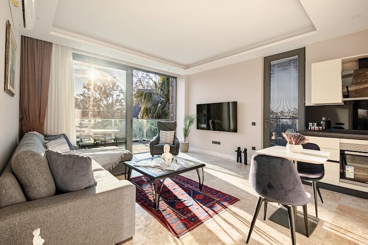Elegant 2br Flat | Pool Access In Yalıkavak - Yalıkavak