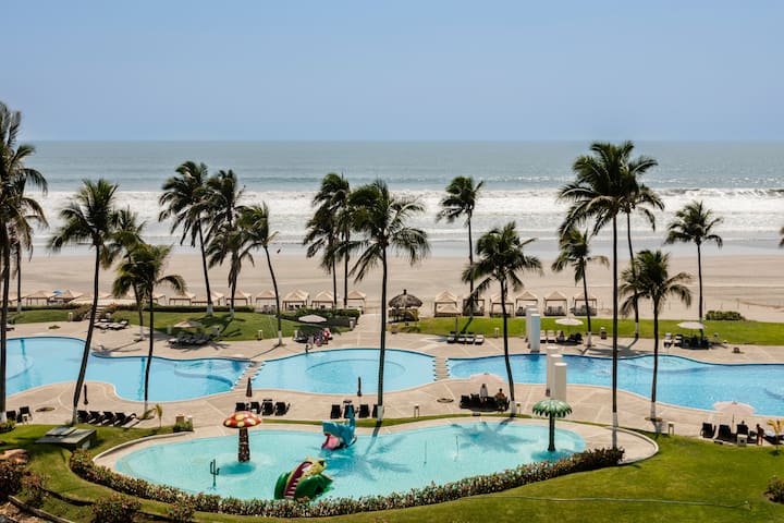 Comodo Departamento En Mayan Island En Diamante - Acapulco