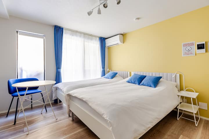 6-min Walk｜15 Min To Asakusa｜clean Studio｜up To 3 - Yoshikawa