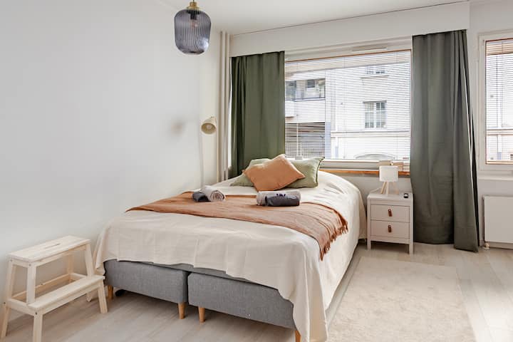 Punavuori Studio | 600mbps Wi-fi | Quiet & Central - Helsinki