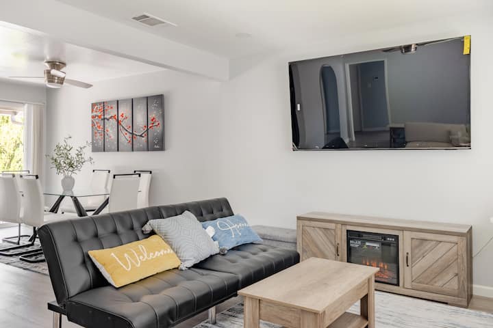 Whisman Park Retreat | Modern 2br 2ba W/ev + Patio - Mountain View, CA