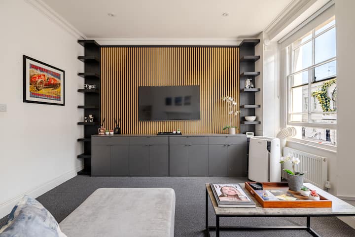 Stunning Knightsbridge Flat W/private Terrace + Ac - London Euston station