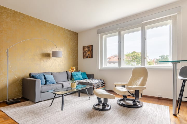 New Design Prague 1! Views Over A Private Garden! - Praag