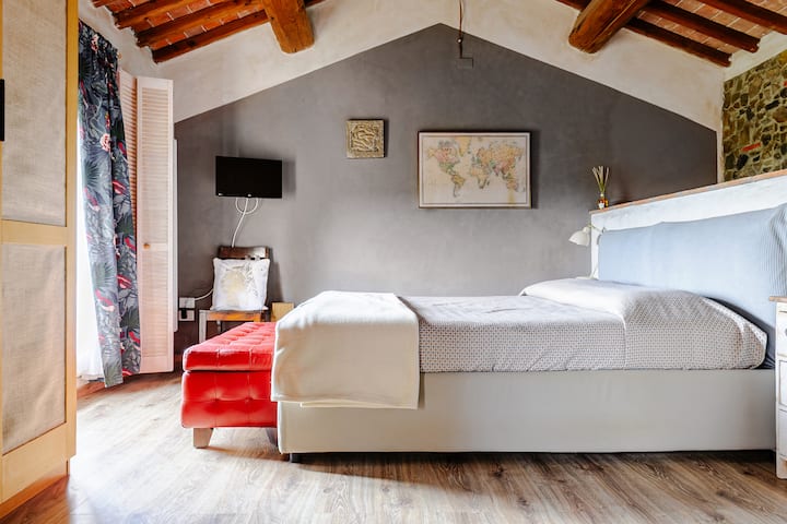 Rustic-chic Barn: Bbq, Garden, A/c & Tuscan Views - Pistoia