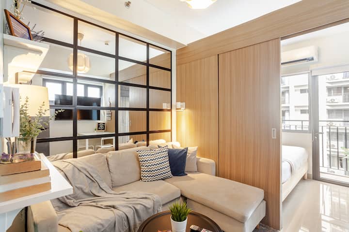 Cozy|200mbps|1br|pool View|netflix|hbo Max In Moa - Manille