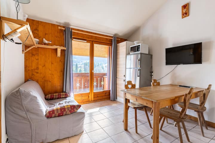 Charmant Petit T2 - 4 Personnes- à Praz Sur Arly - Praz-sur-Arly