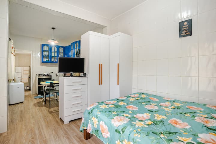 Studio Silencioso Completo•garagem•3min Shopping - Jundiaí