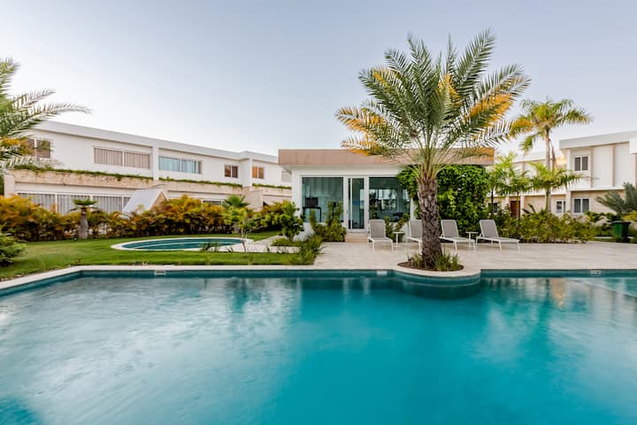 Spanish-style Villa | Pool, Bbq & Beach 10 Guests - Punta Cana