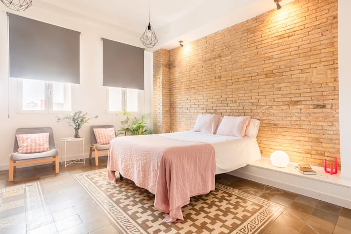 Alojarse En Un Loft En El Barrio De Moda - Valencia