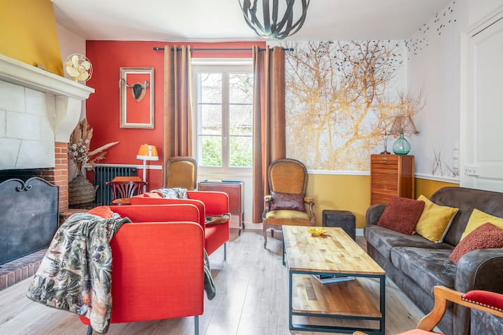 Gîte De Groupe Charme 15 Pers Loire Valley - Indre-et-Loire
