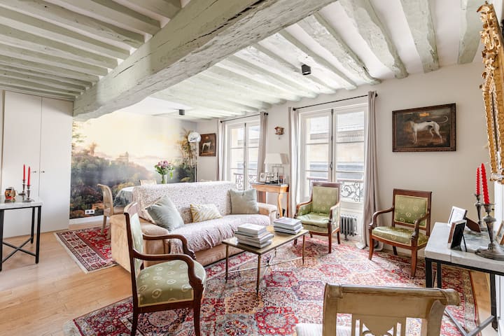 Chic And Cozy Appartment In The Heart Of Le Marais - Accor Arena