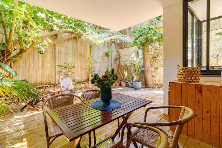 Magnifique 3 Pièces Avec Jardin Privé. Mer 300 M - Tel Aviv